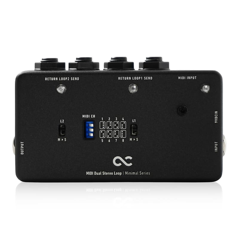 One Control Minimal Series MIDI Dual Stereo Loop OC-M-MDSL - | Reverb