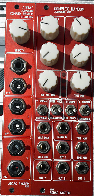 ADDAC System ADDAC501 Complex Random + Expansion 2010s - Red | Reverb