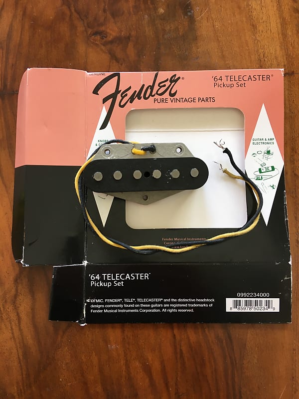 Fender Pure Vintage '64 Telecaster Bridge Pickup | Reverb