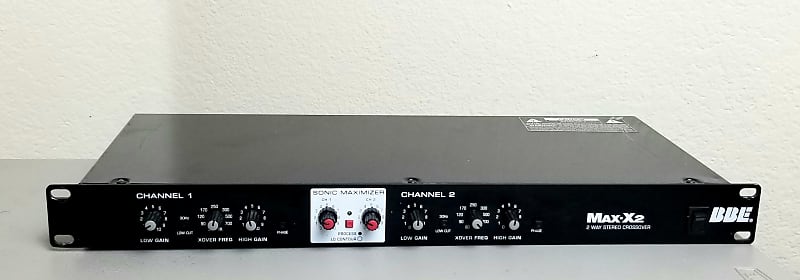 BBE MAX X2 Stereo 2-way Crossover w/Sonic Maximizer | Reverb