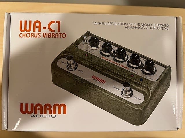 Warm Audio WA-C1 Stereo Chorus Vibrato Pedal 2024 | Reverb