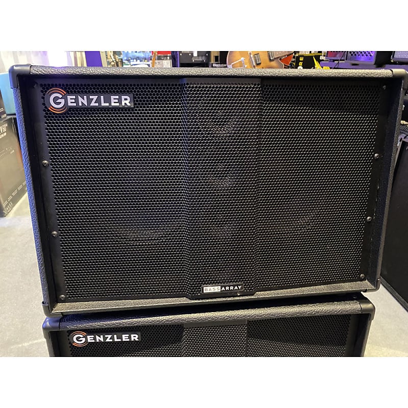 Genzler Array 210 Slant Cabinet (Pre-Owned) w/cover | Reverb