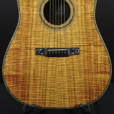 1999 Larrivee NAMM Show Presentation D-10KK All Koa Model | Reverb