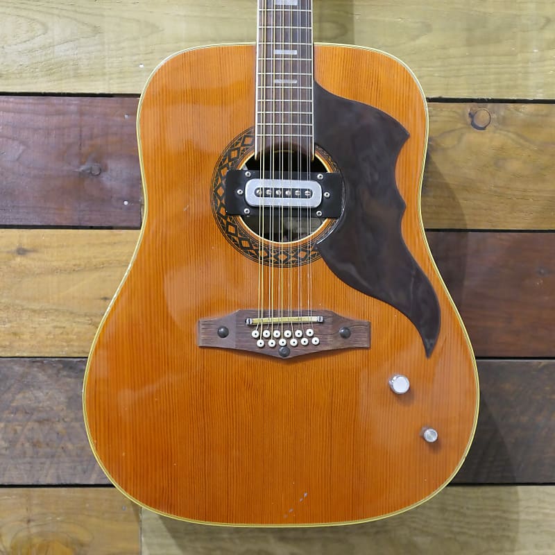 Eko Ranger 12-String vintage Acoustic Guitar | Reverb España