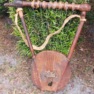 Vintage East African bowl lyre (Kenyan nyatiti) | Reverb