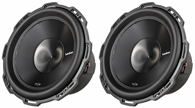 2 Rockford Fosgate Punch P3D4-15 Punch P3 15" car subwoofer | Reverb