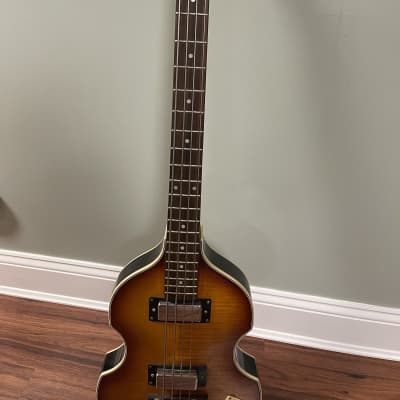 Epiphone EB1 Violin Viola Fretless Electric Bass Guitar NICE | Reverb