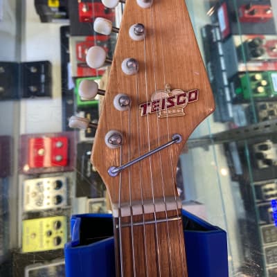 Teisco Sunburst E-110 Checkmate Tulip | Reverb