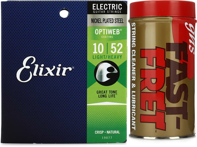 GHS Fast Fret String and Neck Lubricant Bundle with Elixir | Reverb