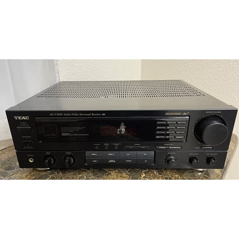 Vintage Teac AG-V2050 Stereo Receiver. Phono input! Tested | Reverb