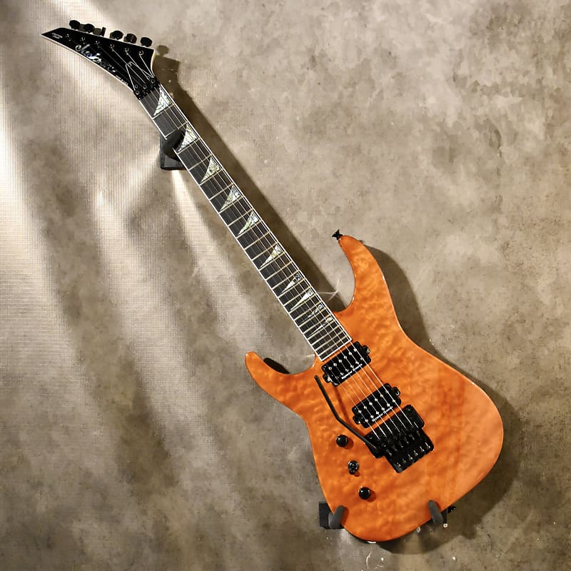 Jackson Left Handed USA Custom Shop SL2HQ Soloist 2021 Trans | Reverb