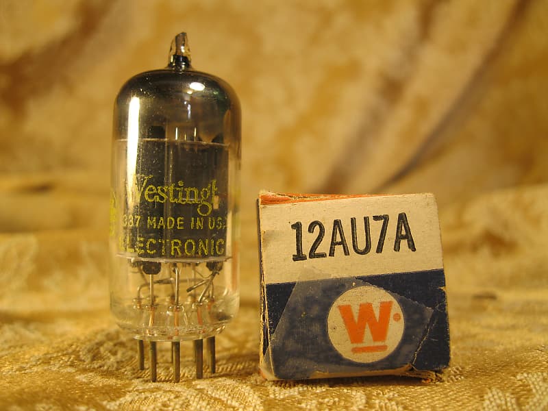 Vintage NOS NIB Westinghouse 12AU7A ECC82 Vacuum Tube Long | Reverb