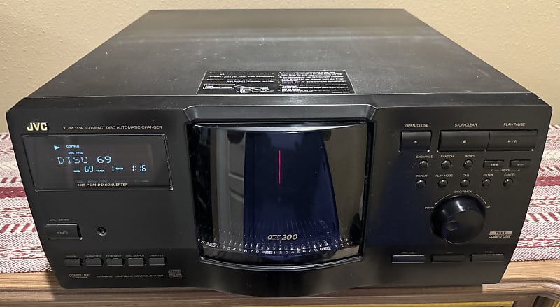 JVC XL-MC334 200 Disc CD Changer - Excellent Condition & | Reverb
