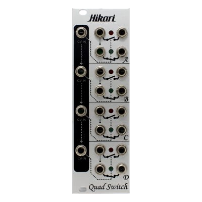 Hikari Instruments Quad Switch Eurorack Module | Reverb