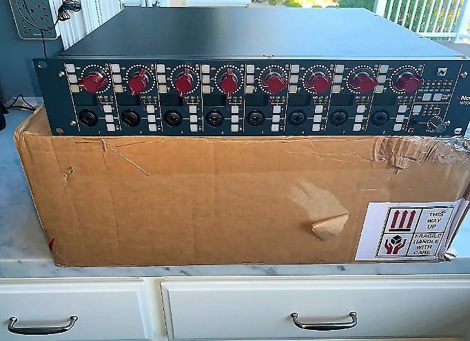 AMS Neve 1073OPX 8-Channel Microphone Preamp | Reverb