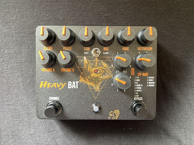 Drunk Beaver Heavy Bat (custom Rat with Blend and HM-2 EQ) | Reverb