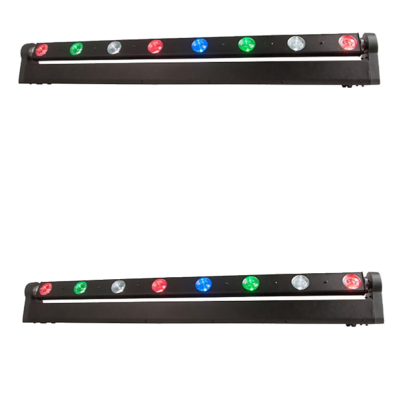 American DJ Sweeper Beam Quad LED 8W RGB-PAIR | Reverb