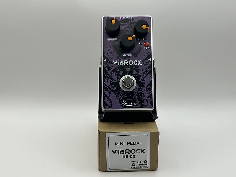 Rowin RE-02 VIBROCK Vibrato/Vibe True Bypass 2023 - | Reverb