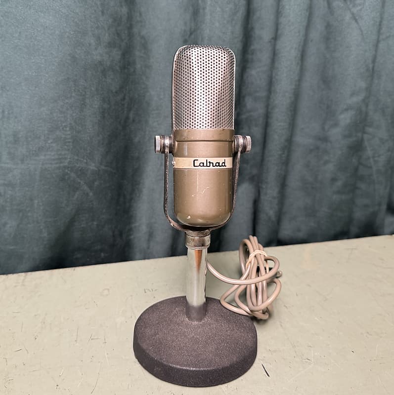 Calrad DM-15 Dynamic Microphone Mid-Century | Reverb
