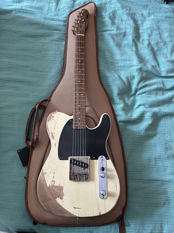 Partscaster Jeff Beck Esquire 2023 - Blonde | Reverb