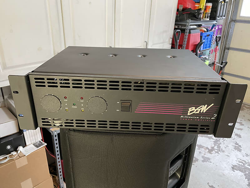 BGW Millennium Series 2 3U Professional PA Power Amplifier | Reverb