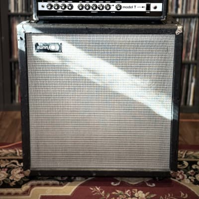 Sunn Model T Reissue with matching 4x12 Cab | Reverb