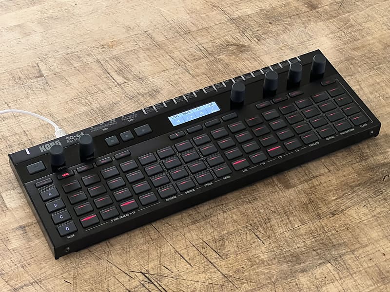Korg SQ64 Polyphonic Sequencer 2020 - Present - Black | Reverb