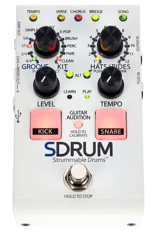 DigiTech SDRUM Strummable Drums | Reverb