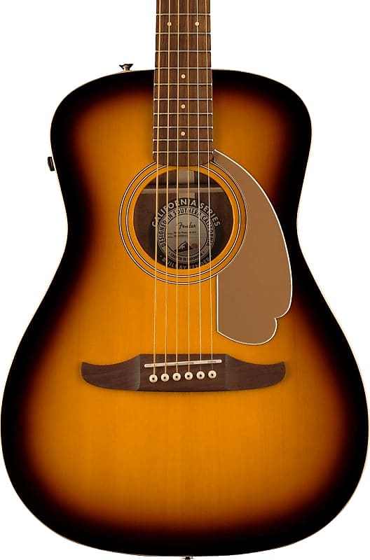 Fender Malibu Player Acoustic Guitar. Walnut Fingerboard, | Reverb