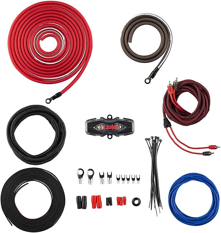 DS18 AMPKIT4 4 Gauge Amp Installation Wiring Kit - Amplifier | Reverb