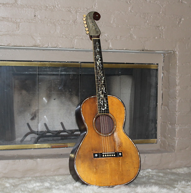 1930s larson brothers tree of life acoustic guitar | Reverb Canada