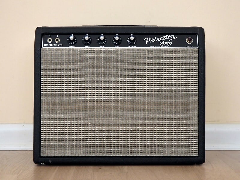 1964 Fender Princeton Non-Reverb Vintage Blackface Pre-CBS | Reverb