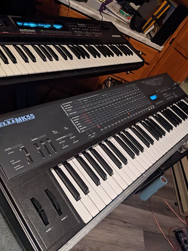 Elka Mk-55 Polyphonic Aftertouch Midi Controller | Reverb