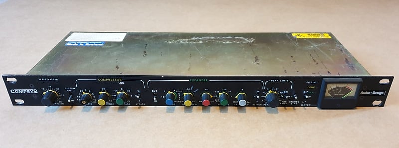 Vintage Audio Design Compex 2 Compressor Expander Gate UK | Reverb