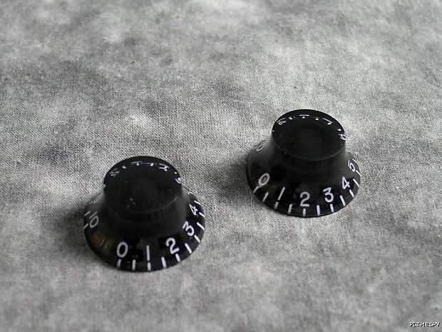 2 NEW PRS SE VOLUME TONE CONTROL BLACK LAMPSHADE GUITAR KNOB | Reverb