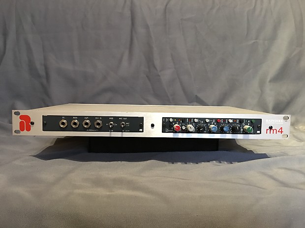 Raindirk RM4 CHANNELSTRIP Mic Preamp / EQ / Limiter / Di | Reverb