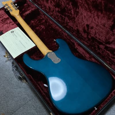 Mosrite The Ventures 1965 Model Mark Ⅰ 2000s Ink Blue~Green | Reverb