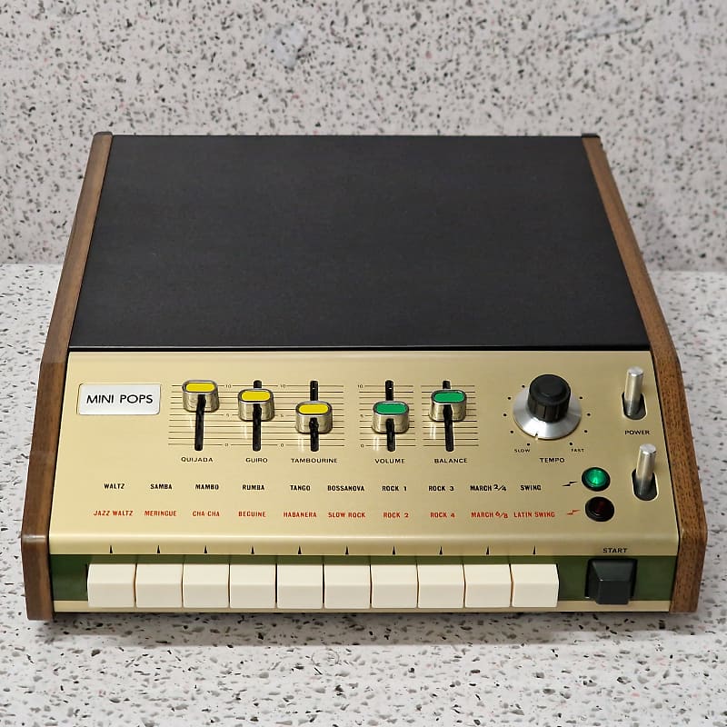 Korg Mini Pops 7 - Classic Analog Rhythm Machine known from | Reverb