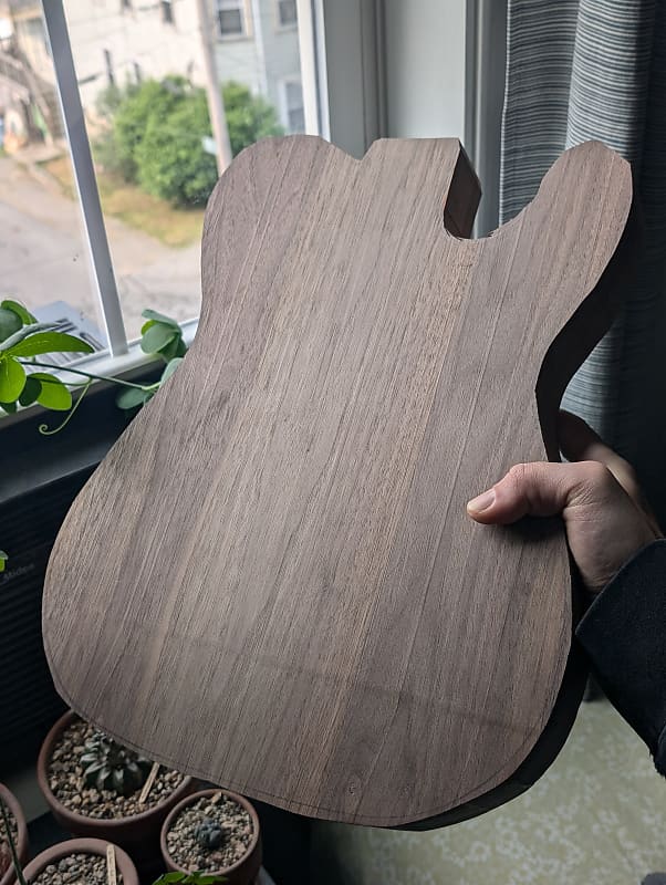 telecaster body walnut unfinished | Reverb