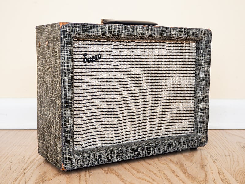 1965 Supro Bantam Vintage Tube Amp 1x8 Class A USA-Made & | Reverb