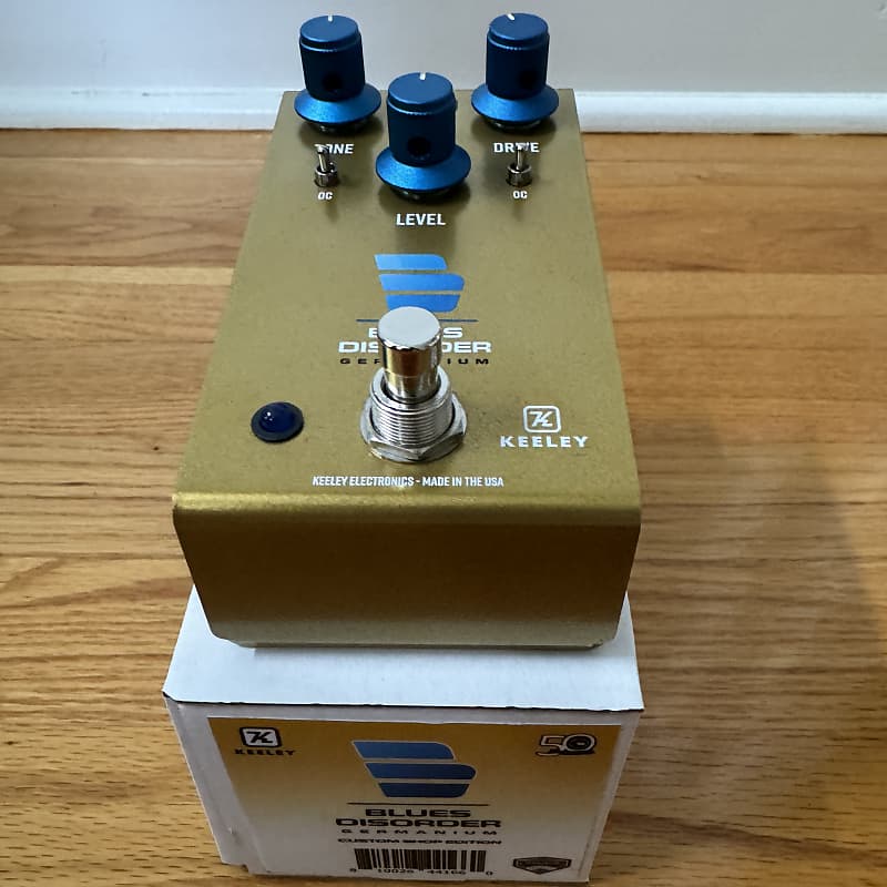Keeley x Edmond Music Gold Blues Disorder Germanium - Custom | Reverb
