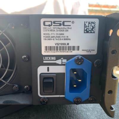 QSC CX-Q 4K4 Four Channel Q-SYS Networked Amplifier | Reverb