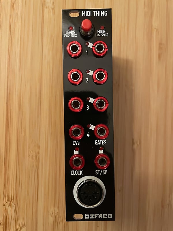 Befaco MIDI Thing 2020 - Black 4 channel MIDI to CV converter | Reverb