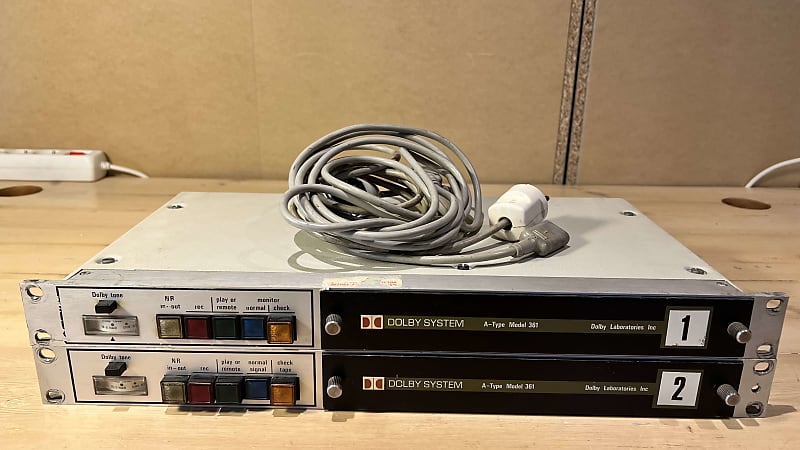 Dolby A-Type Model 361 Noise Reduction 70s-80s - Silver | Reverb