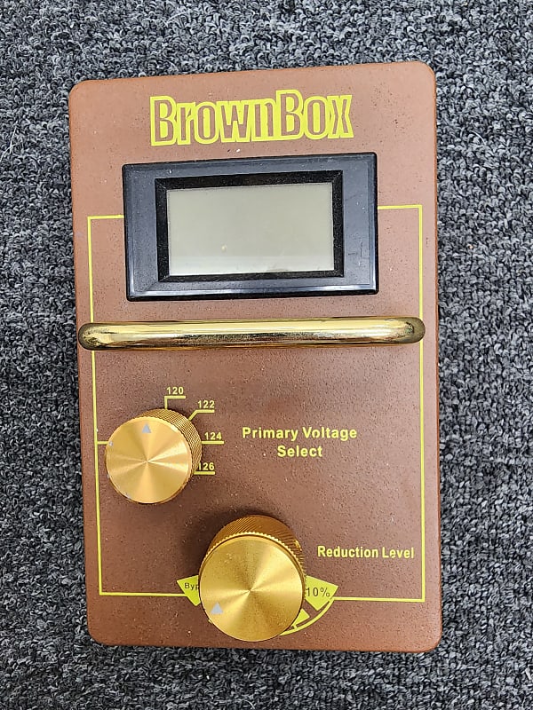 AmpRX BrownBox BrownBox Tube Amplifier Input Voltage | Reverb