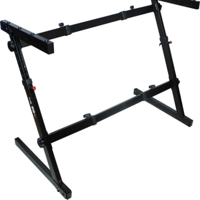 Heavy Duty Z-Stand Keyboard/Case Stand with Adjustable Width | Reverb