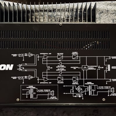Samson Servo 260 Studio Amplifier - 130 watts/channel | Reverb