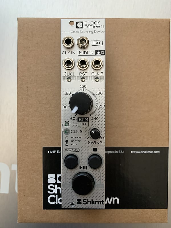 Shakmat Modular Clock O' Pawn Clocking Module | Reverb