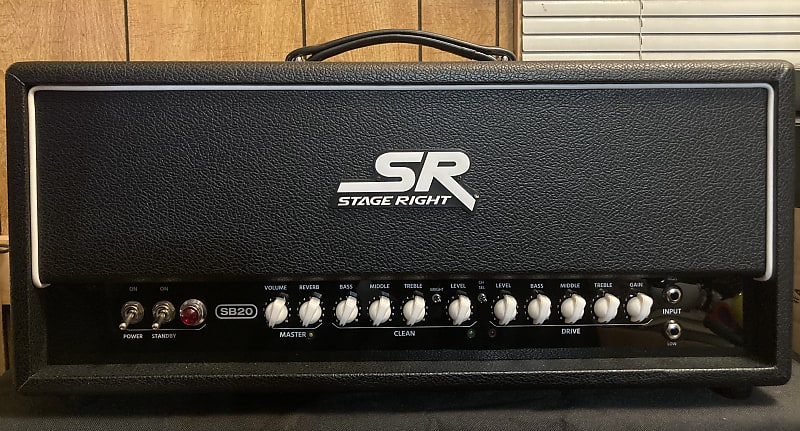 Stage Right SB20 50 Watt 2 Channel All Tube Electric Guitar | Reverb