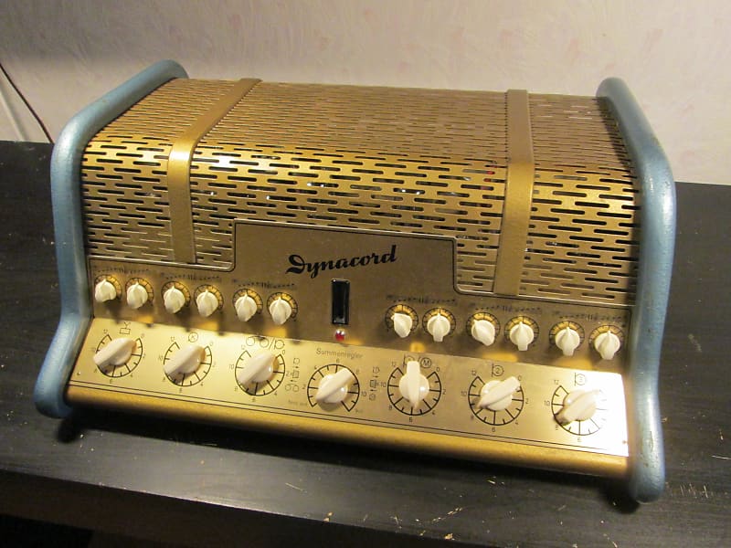 Dynacord MV120 all tube mixer/amplifier from the 60's | Reverb
